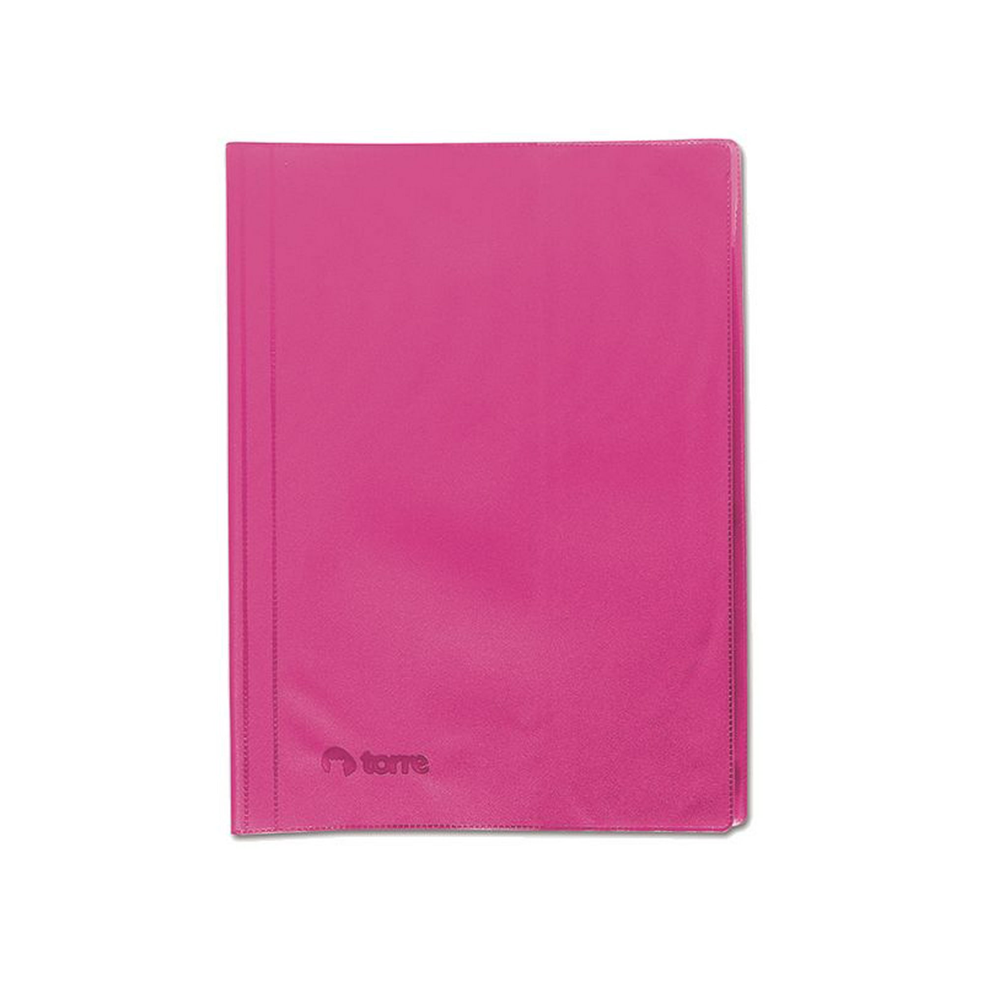 Forro Cuaderno Universitario Rosado Plastico Torre | Lider