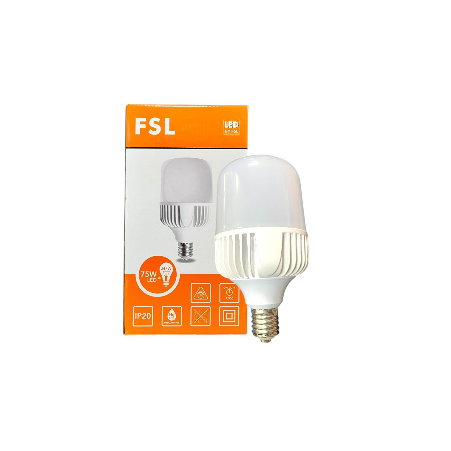 Ampolleta LED Alta Potencia 75W/E40 6500K – FSL | Lider