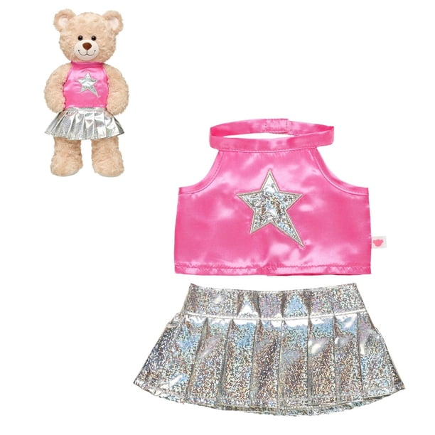 Set 2 Piezas Falda Holográfica Honey Girls Build-A-Bear | Lider
