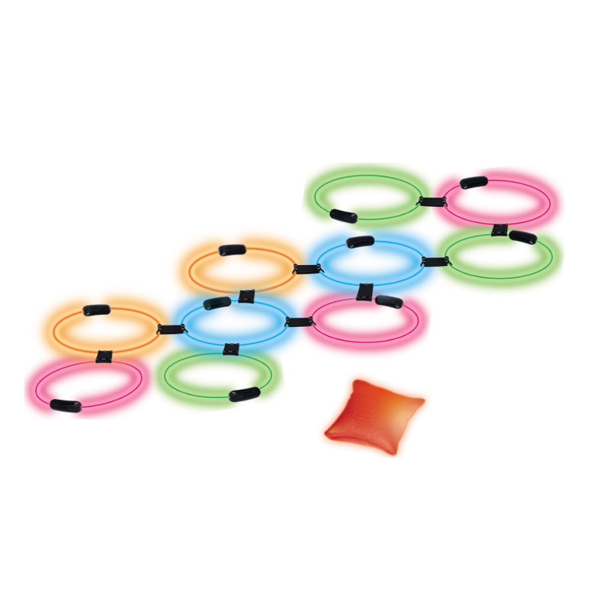 Set 10 Aros de Neon para Saltar Niños | Lider