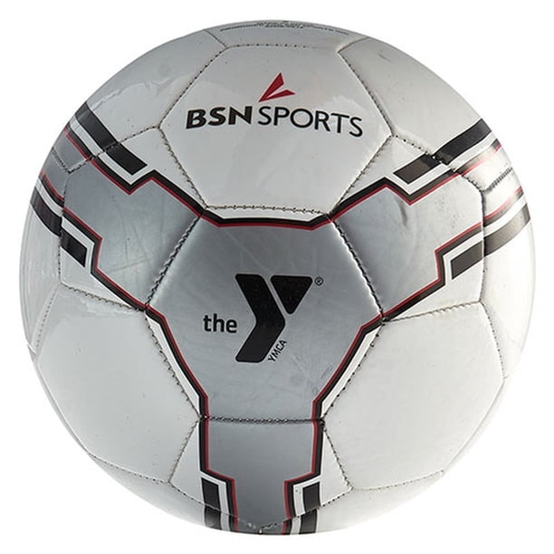 Balón de fútbol BSN Sports YMCA Heritage talla 5 plateado | Lider