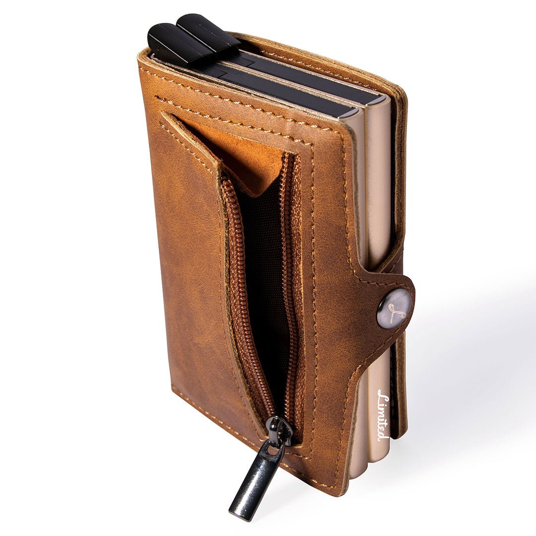 Billetera - Double - Café, Con monedero | Lider