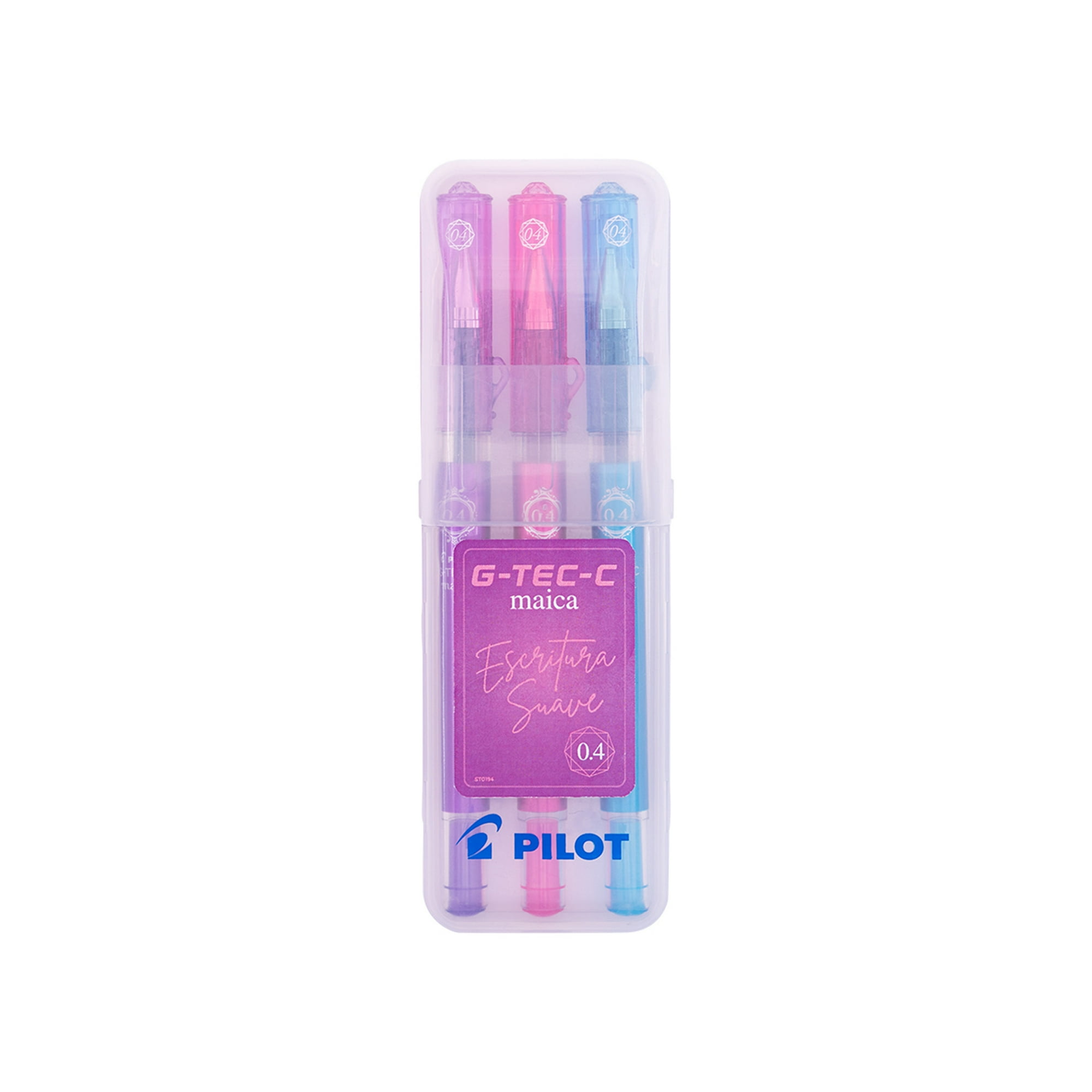 Set 3 Lápices Gel Gtec Maica 0.4mm (04) Pilot | Lider