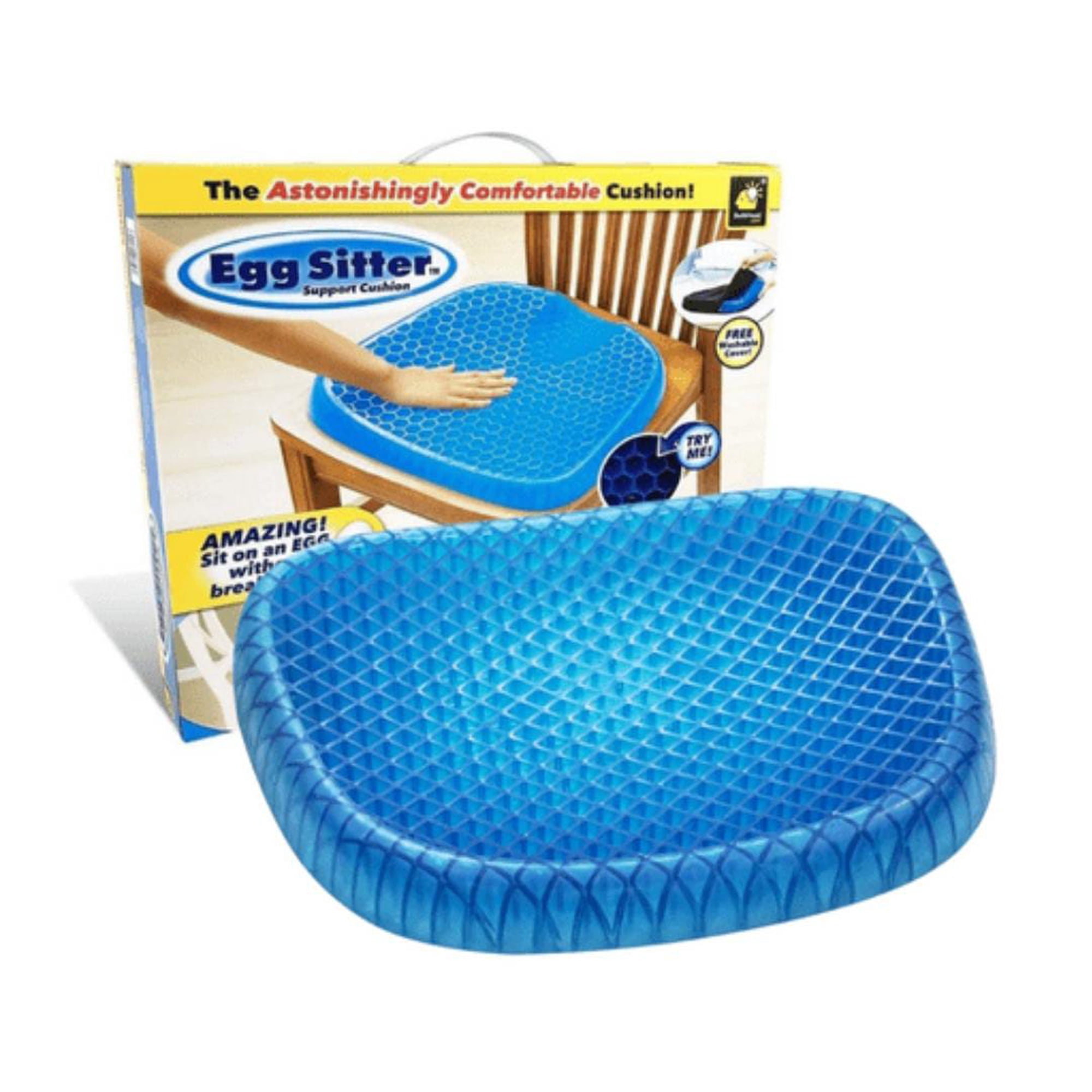 Cojín Gel Ortopédico Ergonómico Asiento Auto Oficina Hogar | Lider