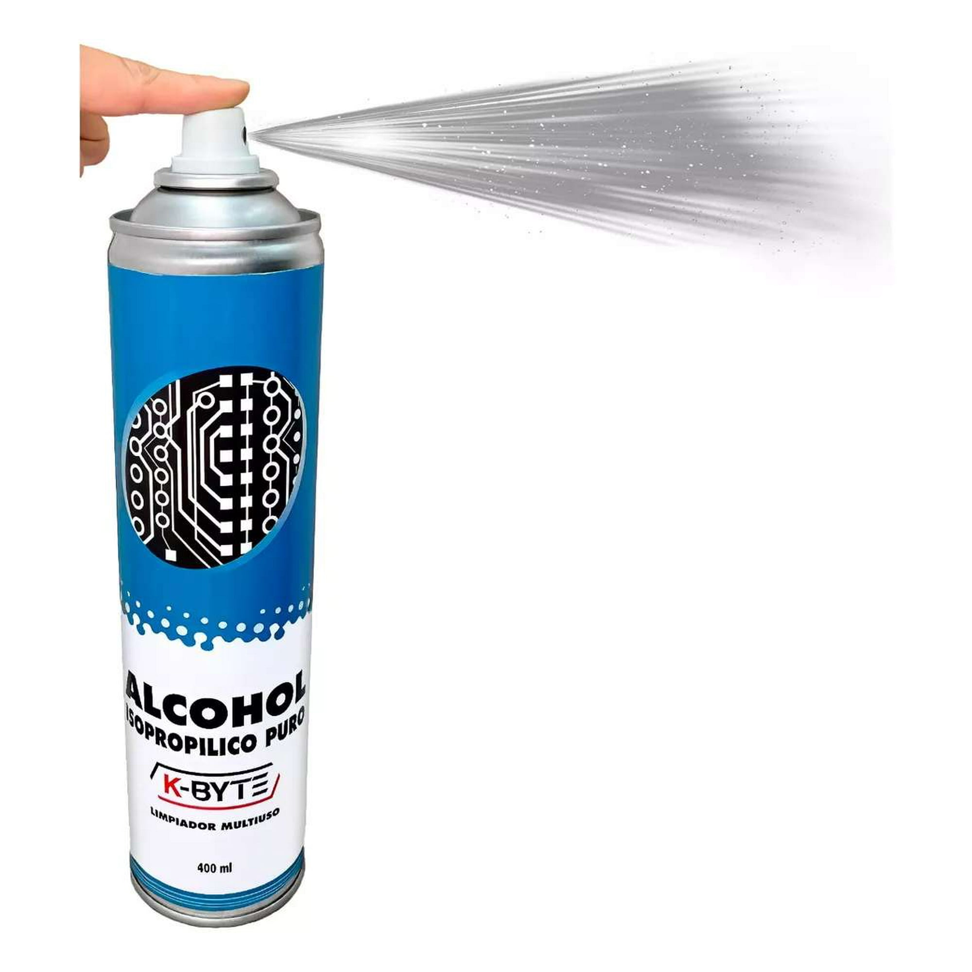 Alcohol Isopropilico en Spray 99% Puro Aerosol Rociador Desengrasante ...