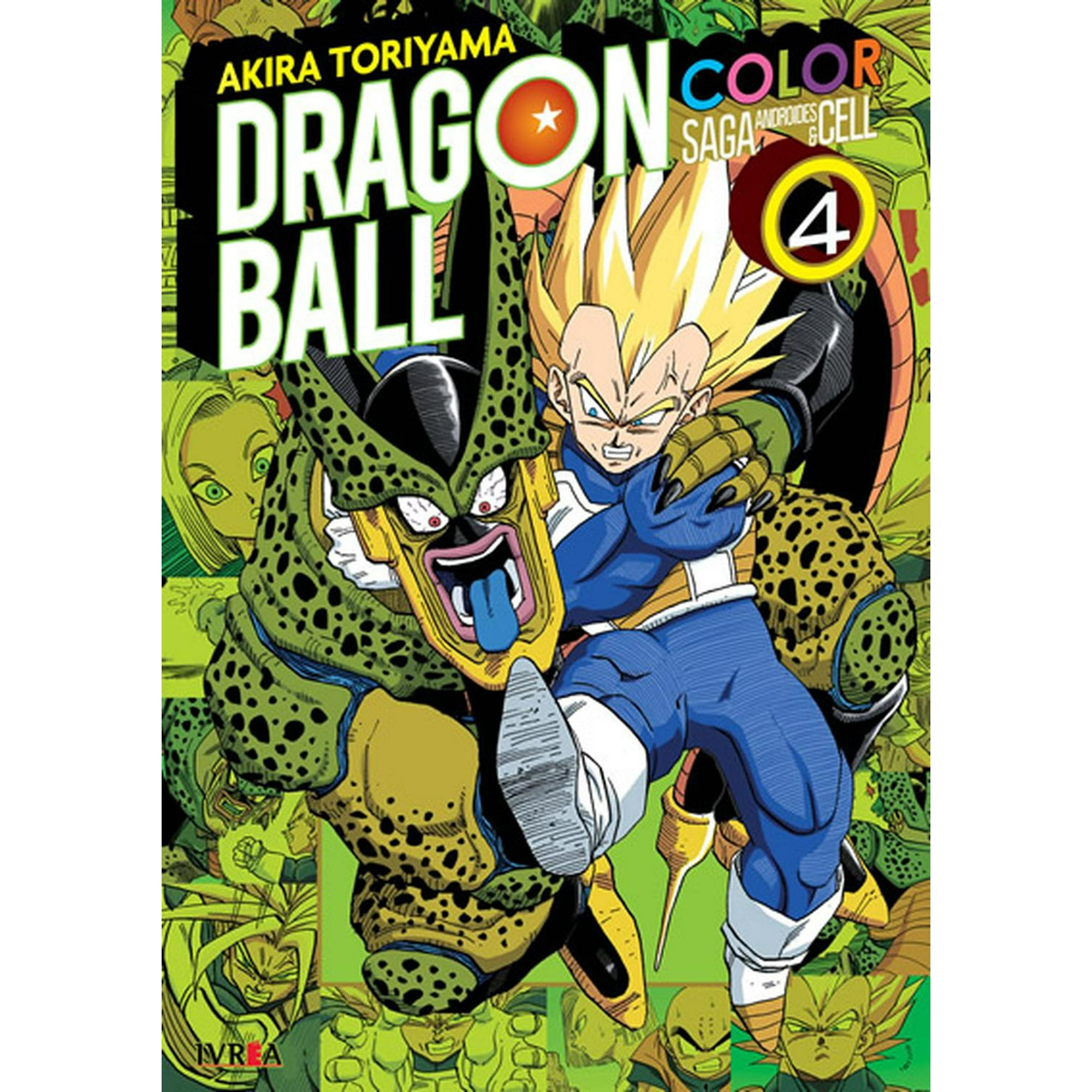 Manga Dragon Ball Color: Saga Cell 04 verde | Lider