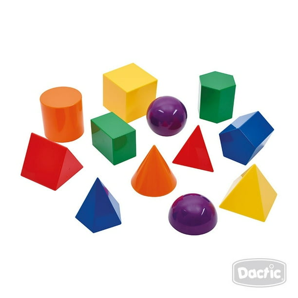 Cuerpos Geometricos 3d Plastico12u | Lider