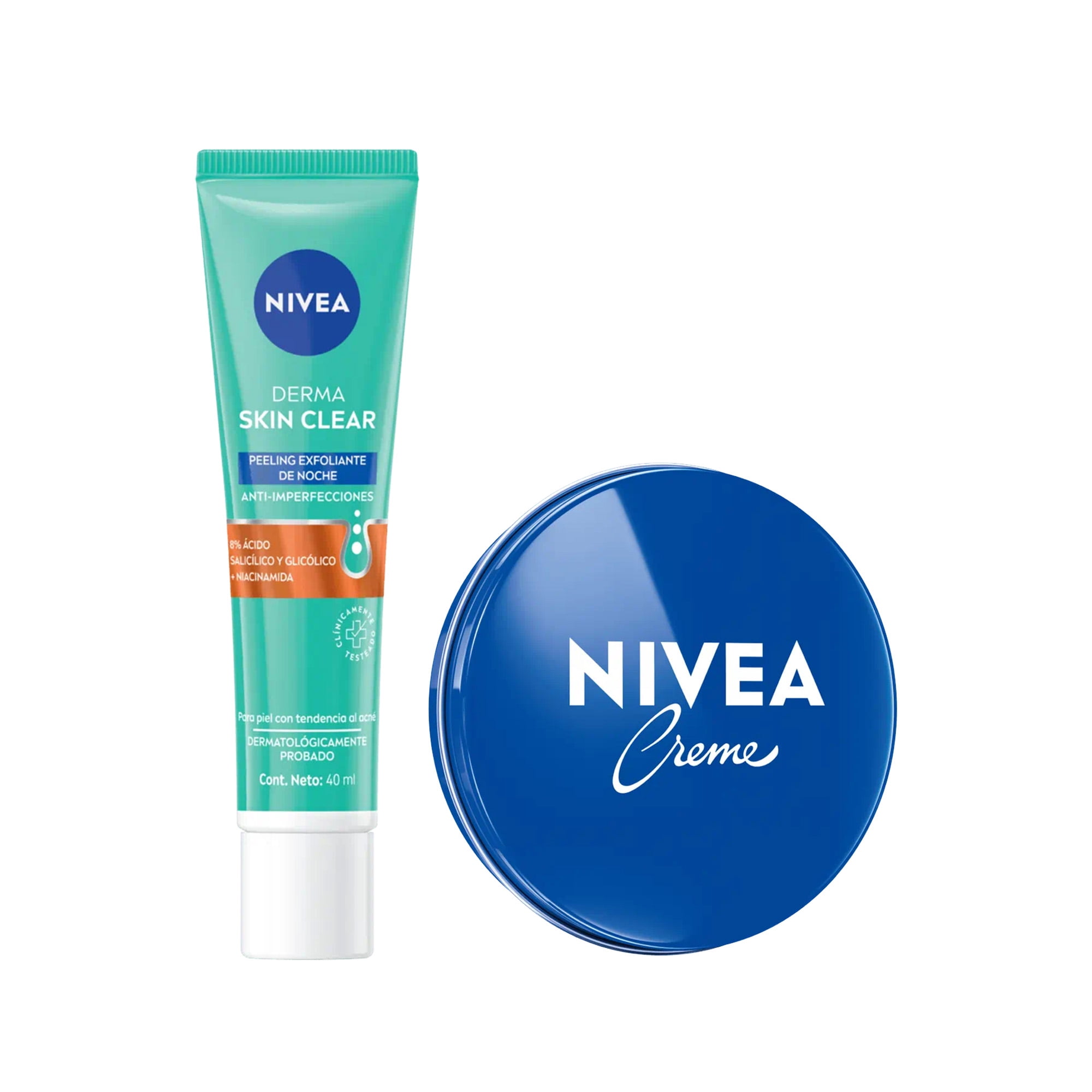 NIVEA Derma Skin Clear Peeling Noche + Creme | Lider