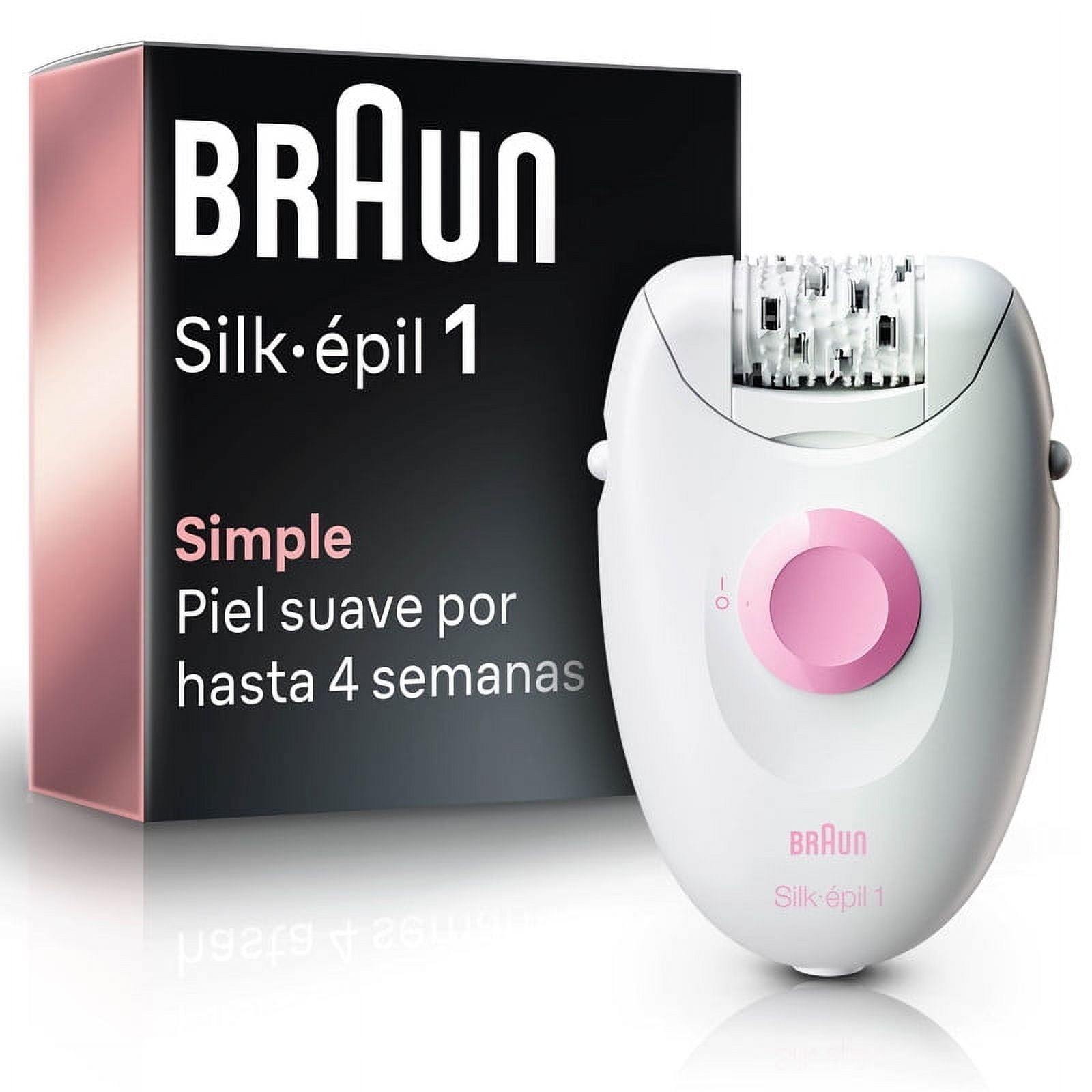 Depiladora Electrica Braun Silk Épil 1 Rosa | Lider