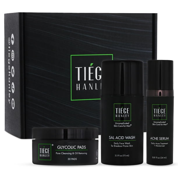 Sistema de tratamiento para el acné Skincare Tiege Hanley de nivel 1 ...