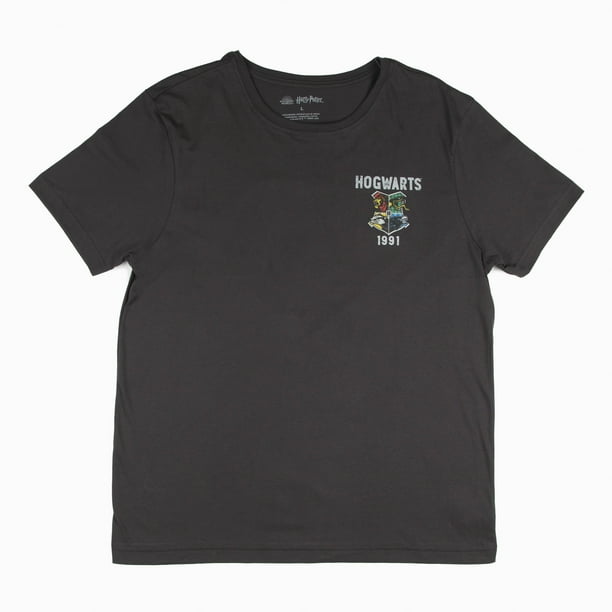 Polera Hombre Howarts 1991 Negro Harry Potter | Lider