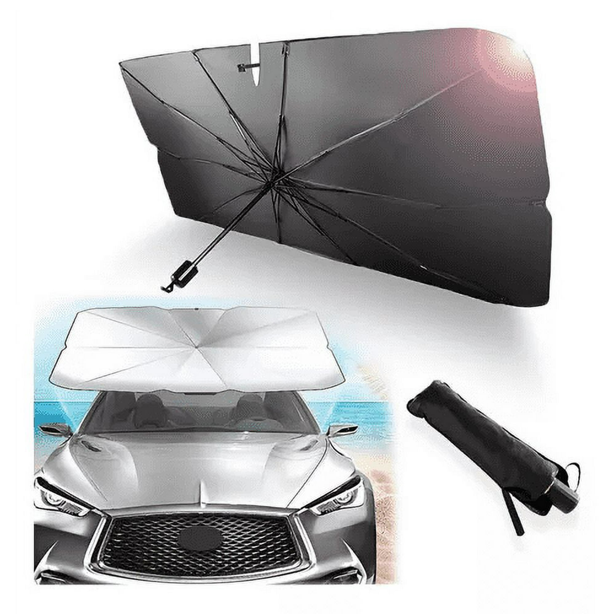 Quitasol Auto Parasol Parabrisas Tipo Sombrilla Cubre Sol 140x79 cm | Lider