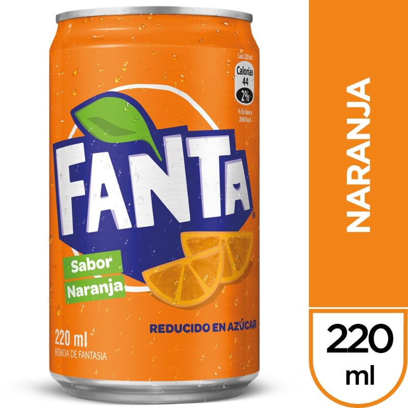 Bebida Naranja Original Lata, 220 ml | Lider