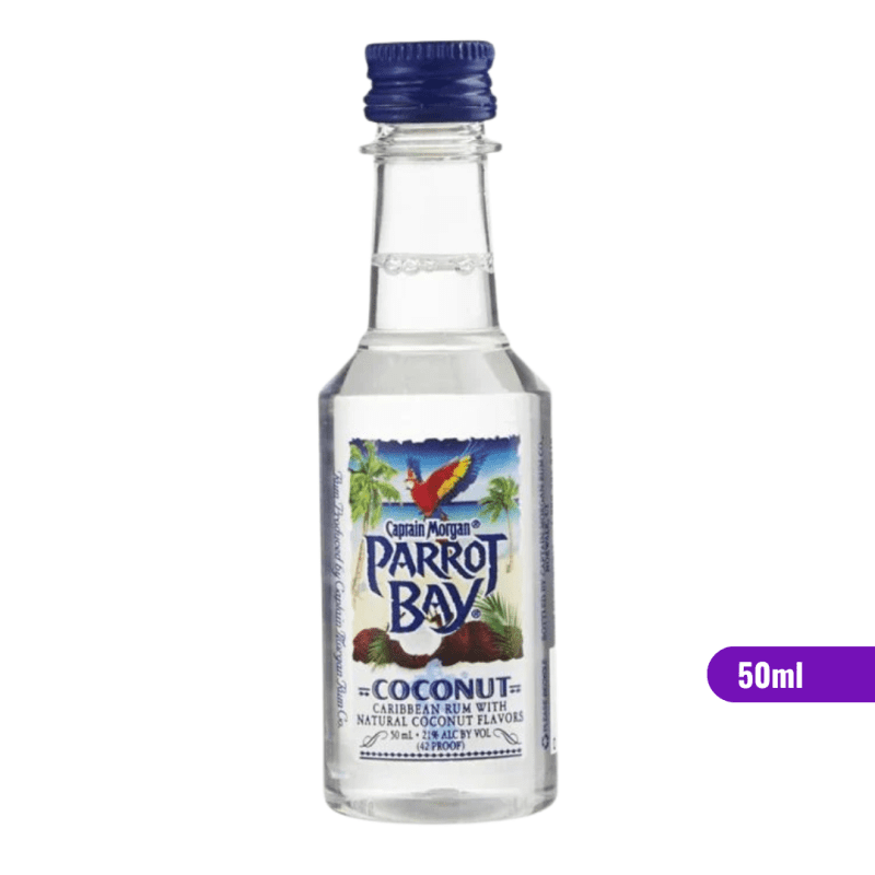 Miniatura Ron Parrot Bay - Coconut - 50ml (plástico) | Lider