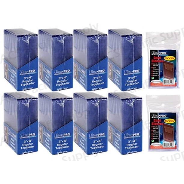 Card Toploaders Ultra Pro 200 Regular + 200 fundas gratis | Lider