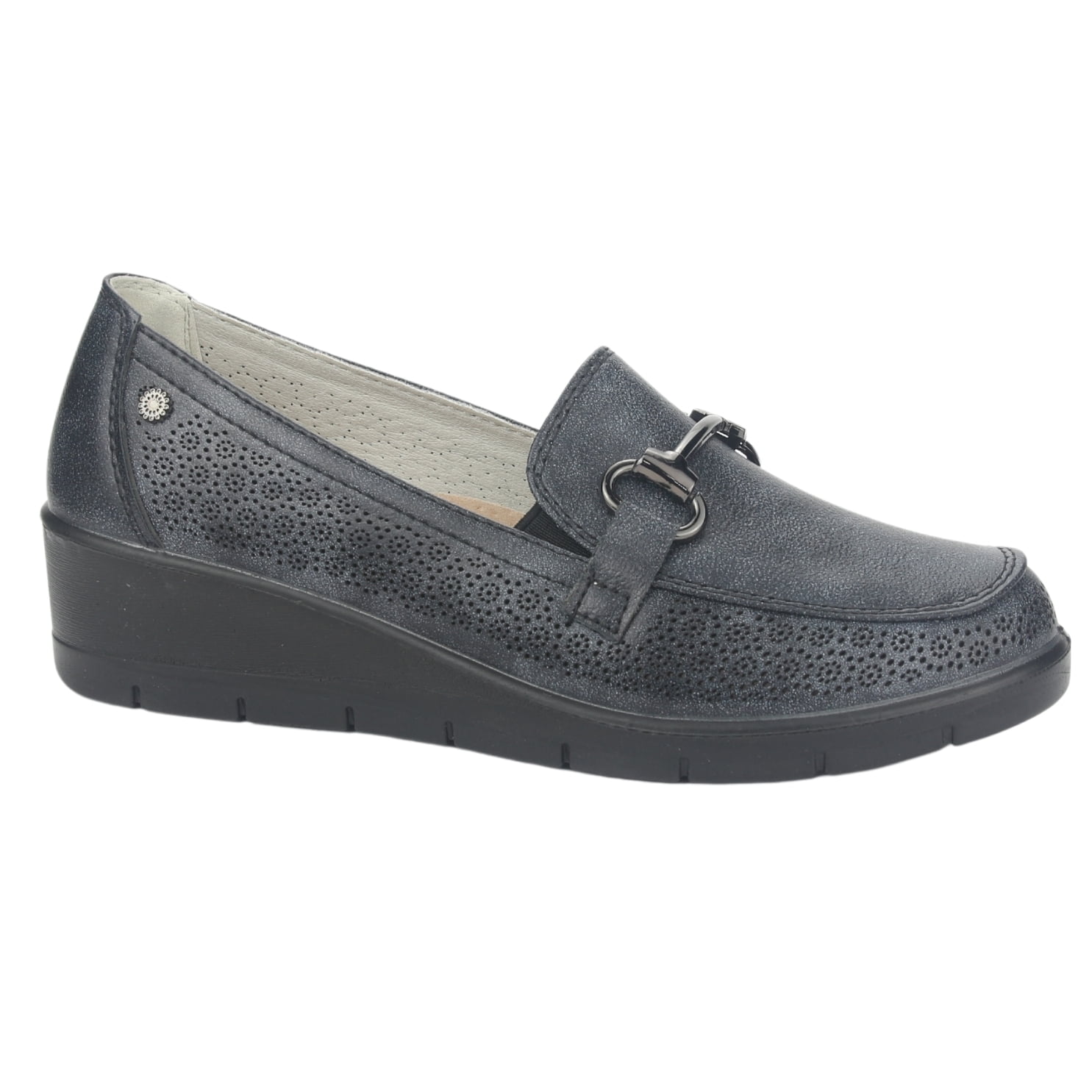 Mocasin Chalada Mujer Cona-2 Negro Casual | Lider