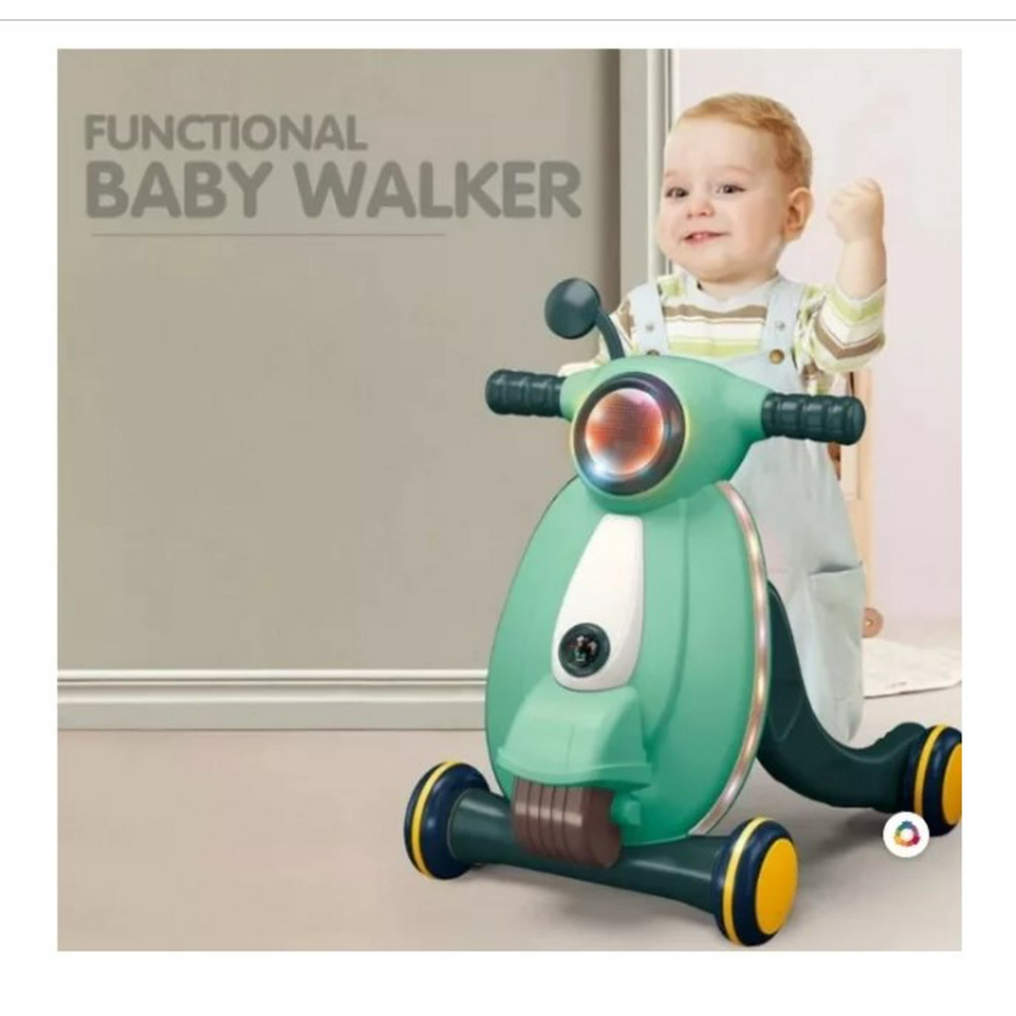 Caminador De Moto Para Bebe Musical De Juguete Con Luces | Lider
