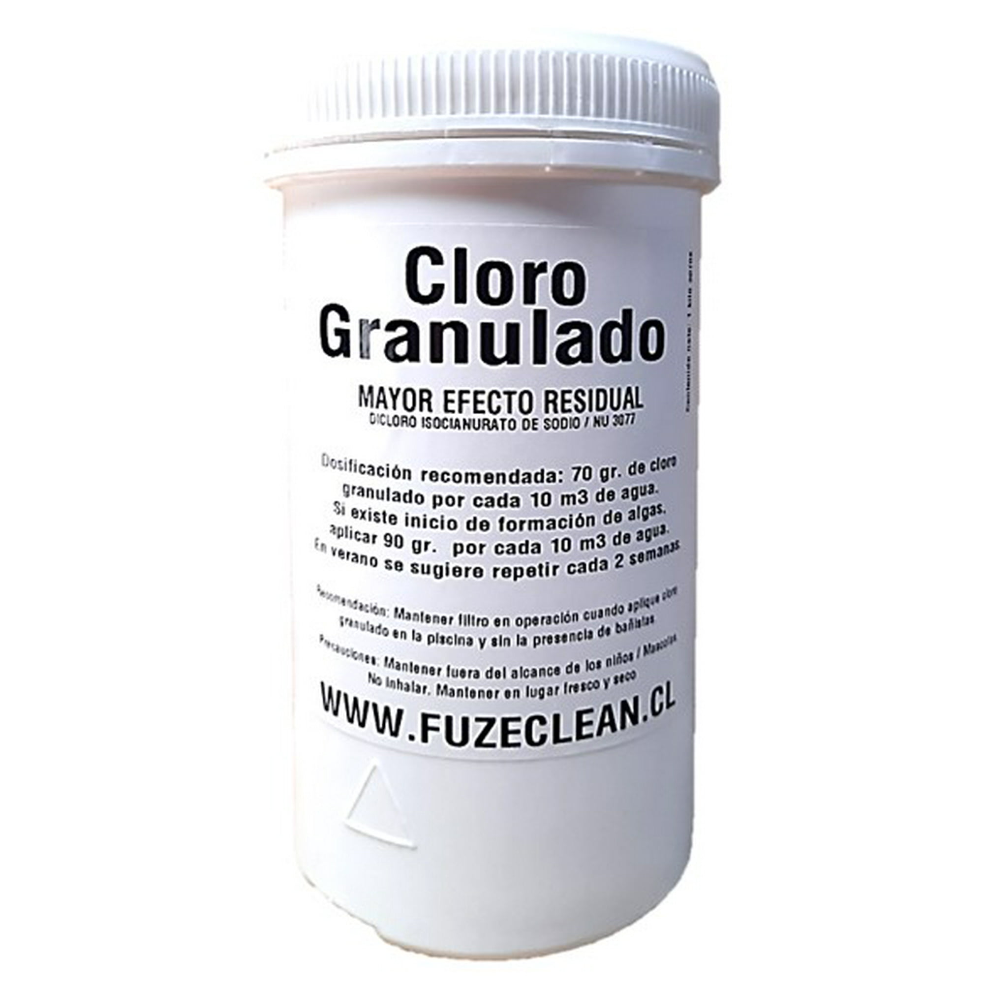 Cloro Granulado para Piscina 1 kg | Lider