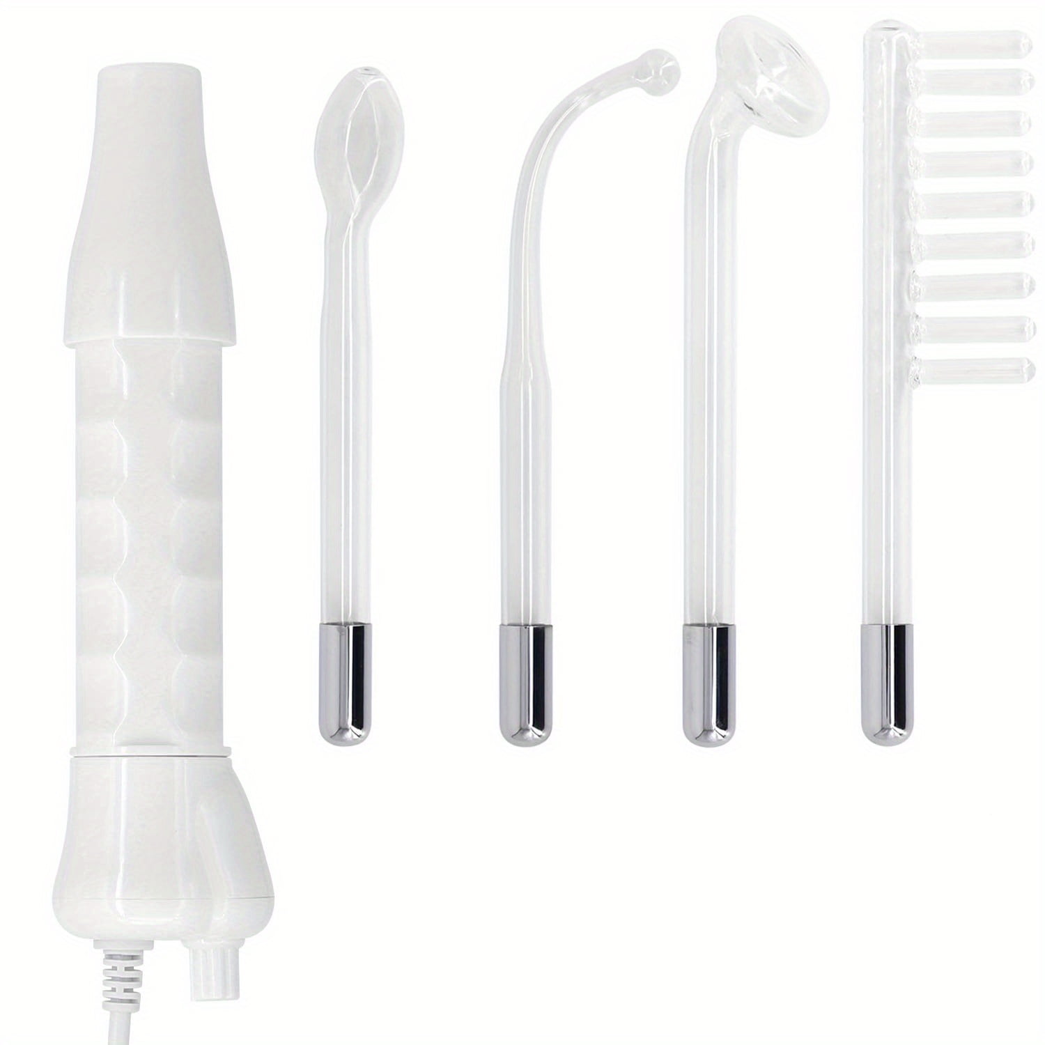 4-in-1 High Frequency Electrode Wand: Get Rid of Acne, Wrinkles & More ...