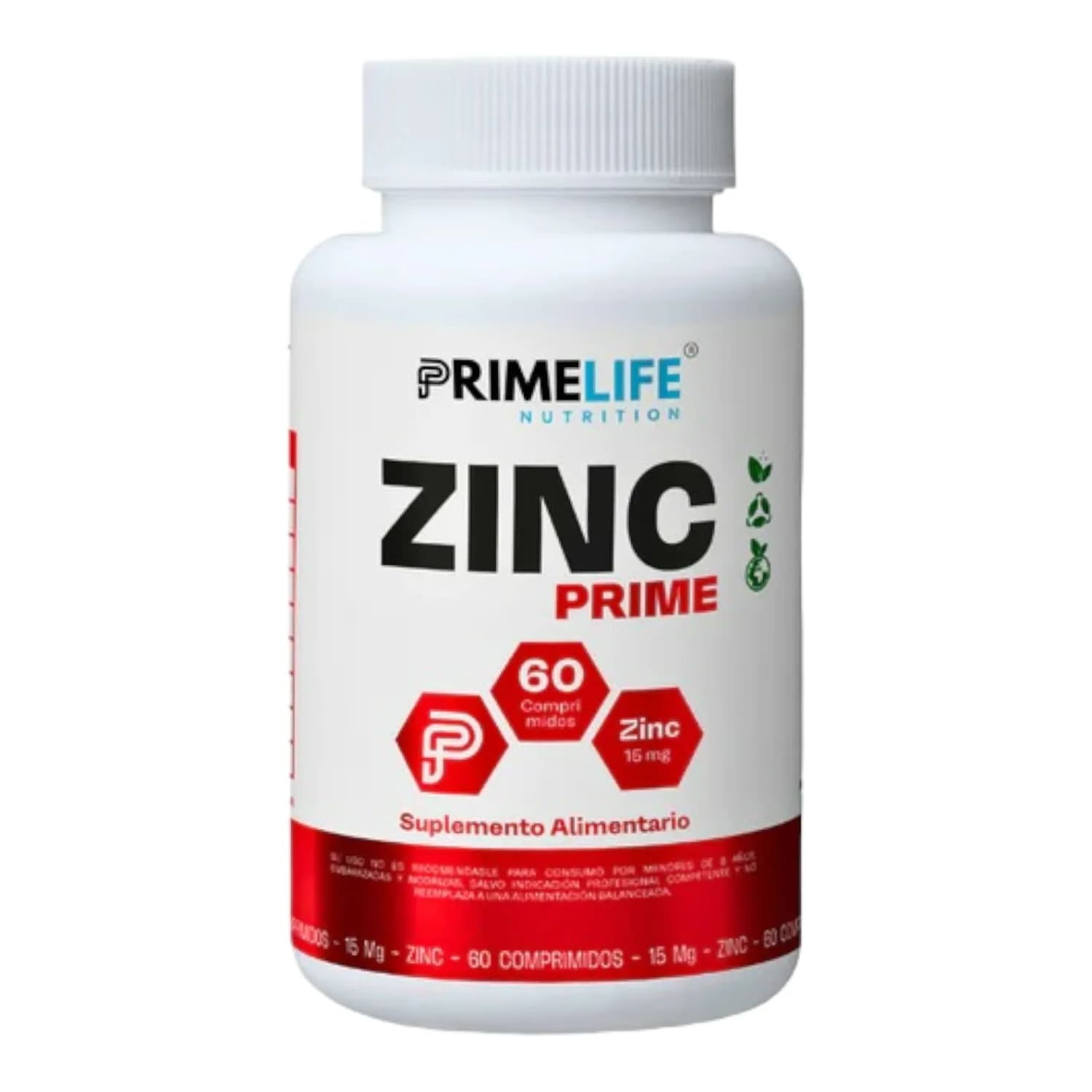 Zinc Prime 15 Mg 60 Cápsulas | Lider
