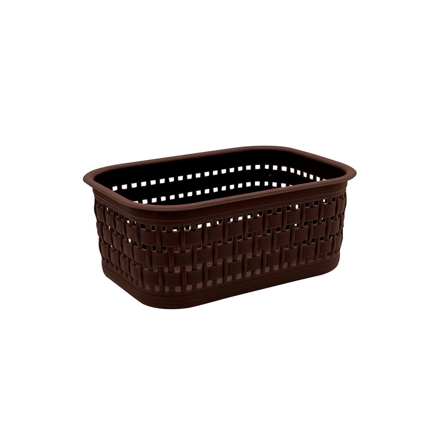 Canasto Organizador Ratan Chic Cafe Pequeño | Lider