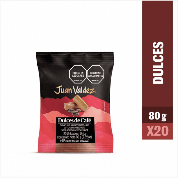 Dulces de Café Juan Valdez 20 unidades | Lider