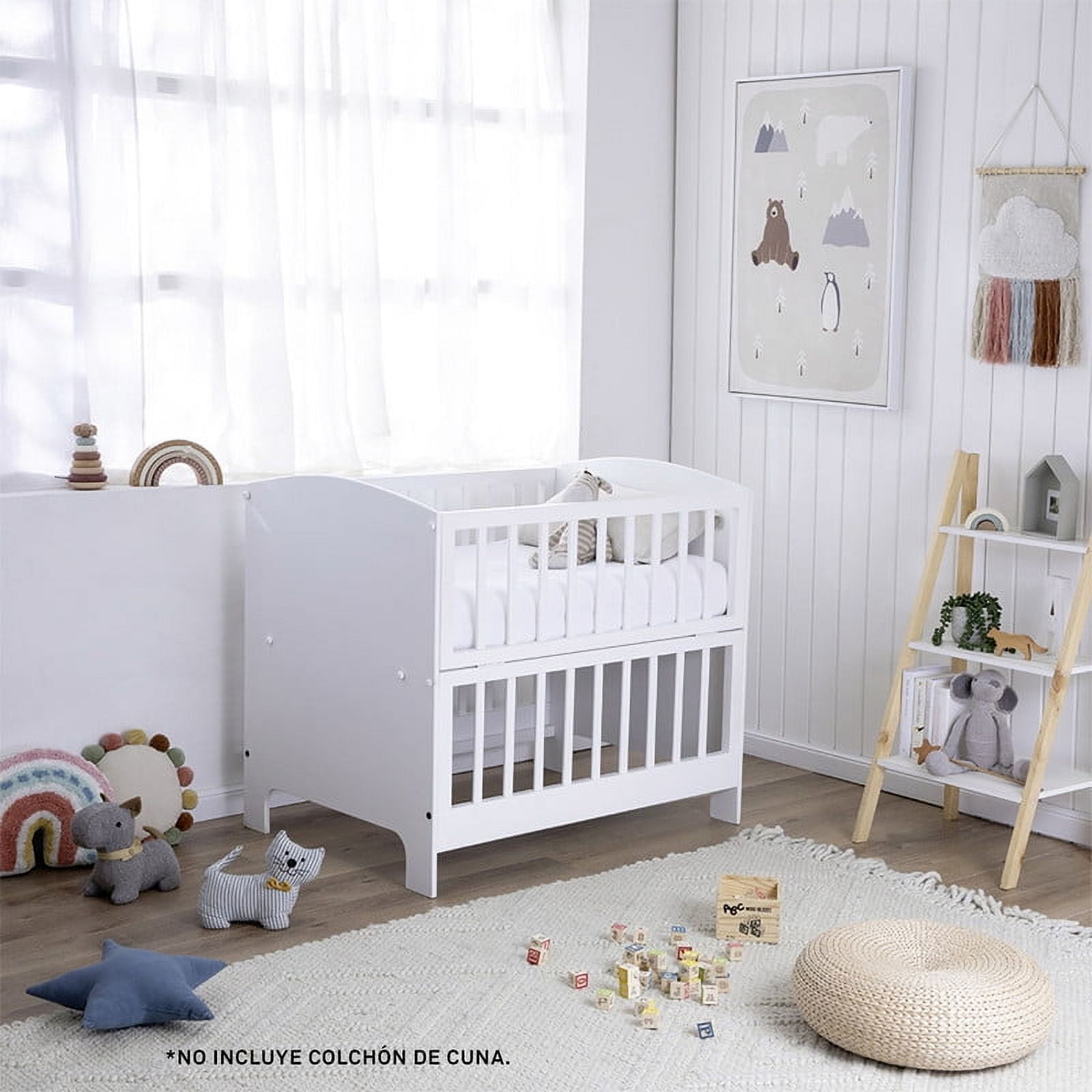 Cuna Evolutiva Zen Baby Alba 100X70 | Lider