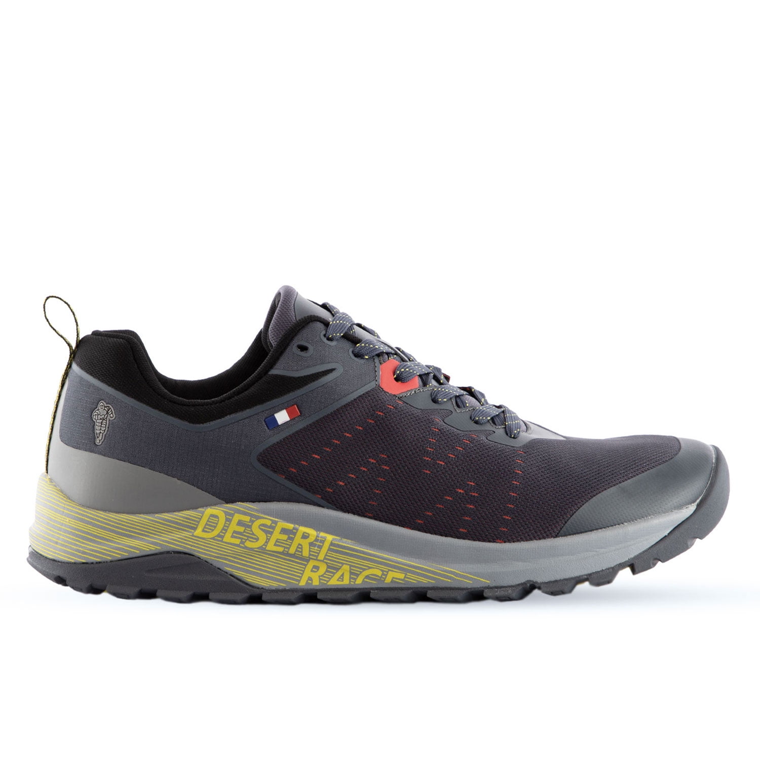 Zapatilla Trail Running Hombre Azul Y Amarillo Michelin Dr27 | Lider