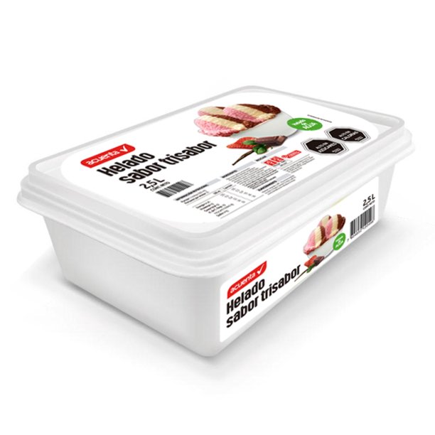 Helado crema Trisabor Cassata, 2,5 L | Lider