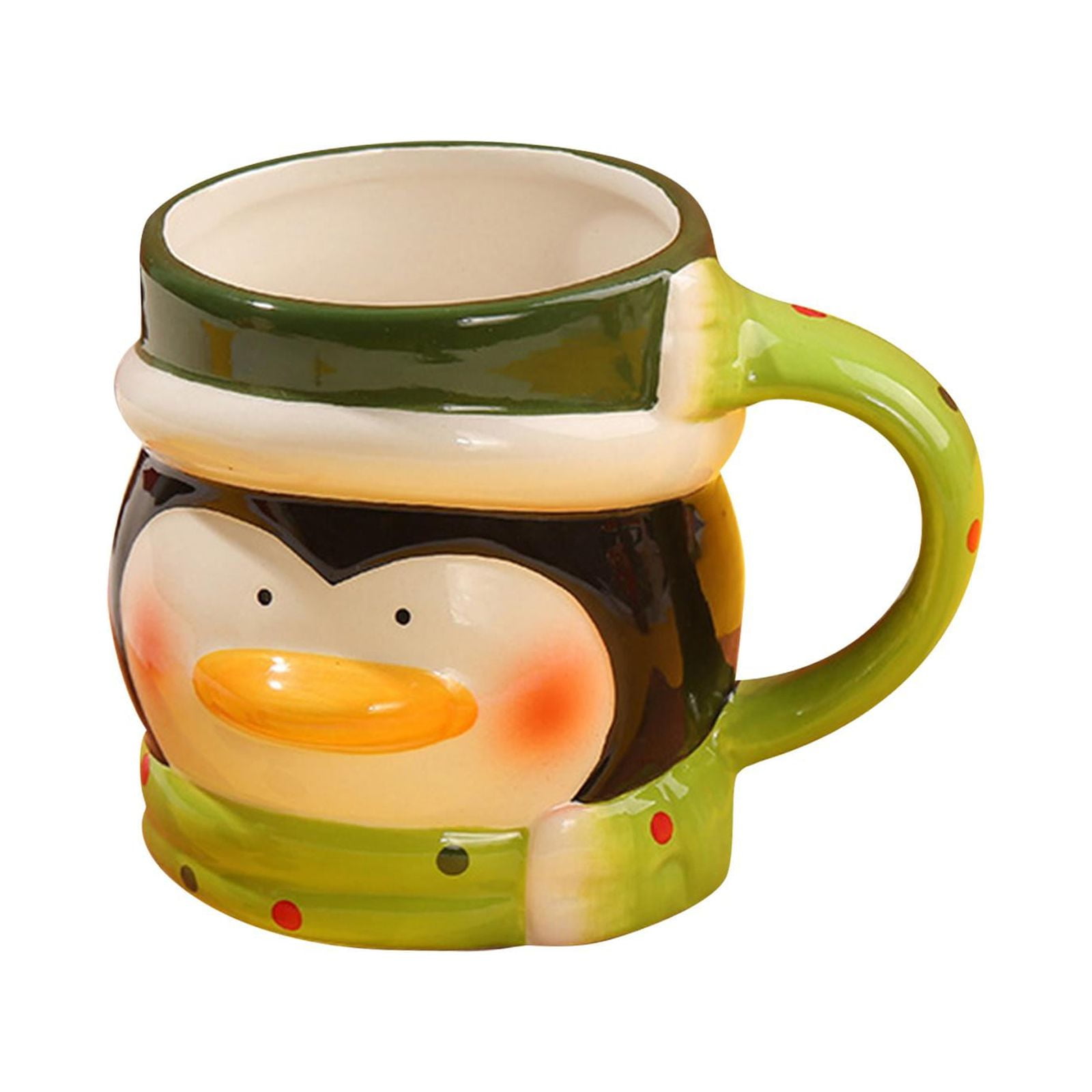 Tazas De Café Navideñas, Taza De Cerámica De Dibujos Animados Para ...