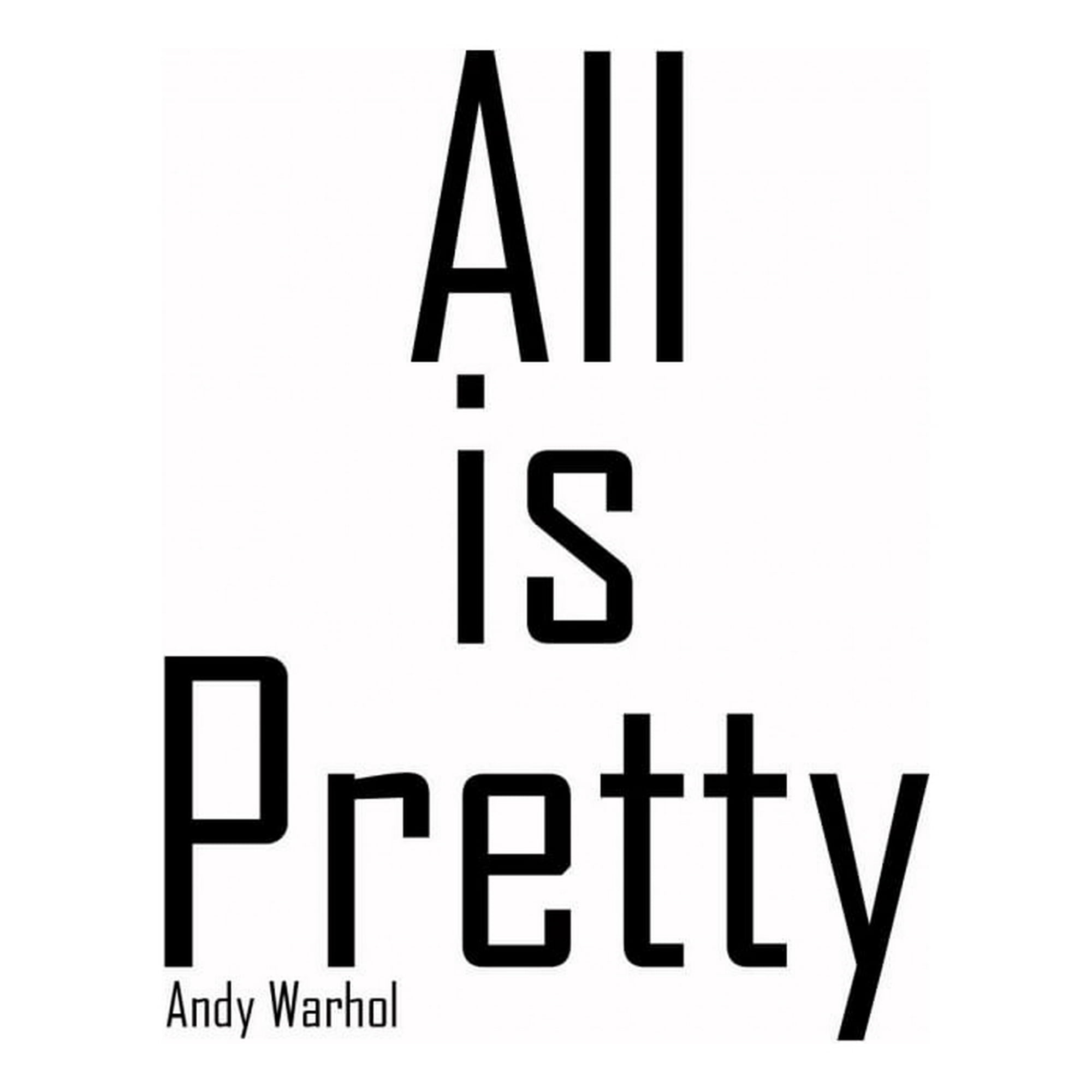Decomural All Is Pretty Andy Warhol Life WS-44020 | Lider