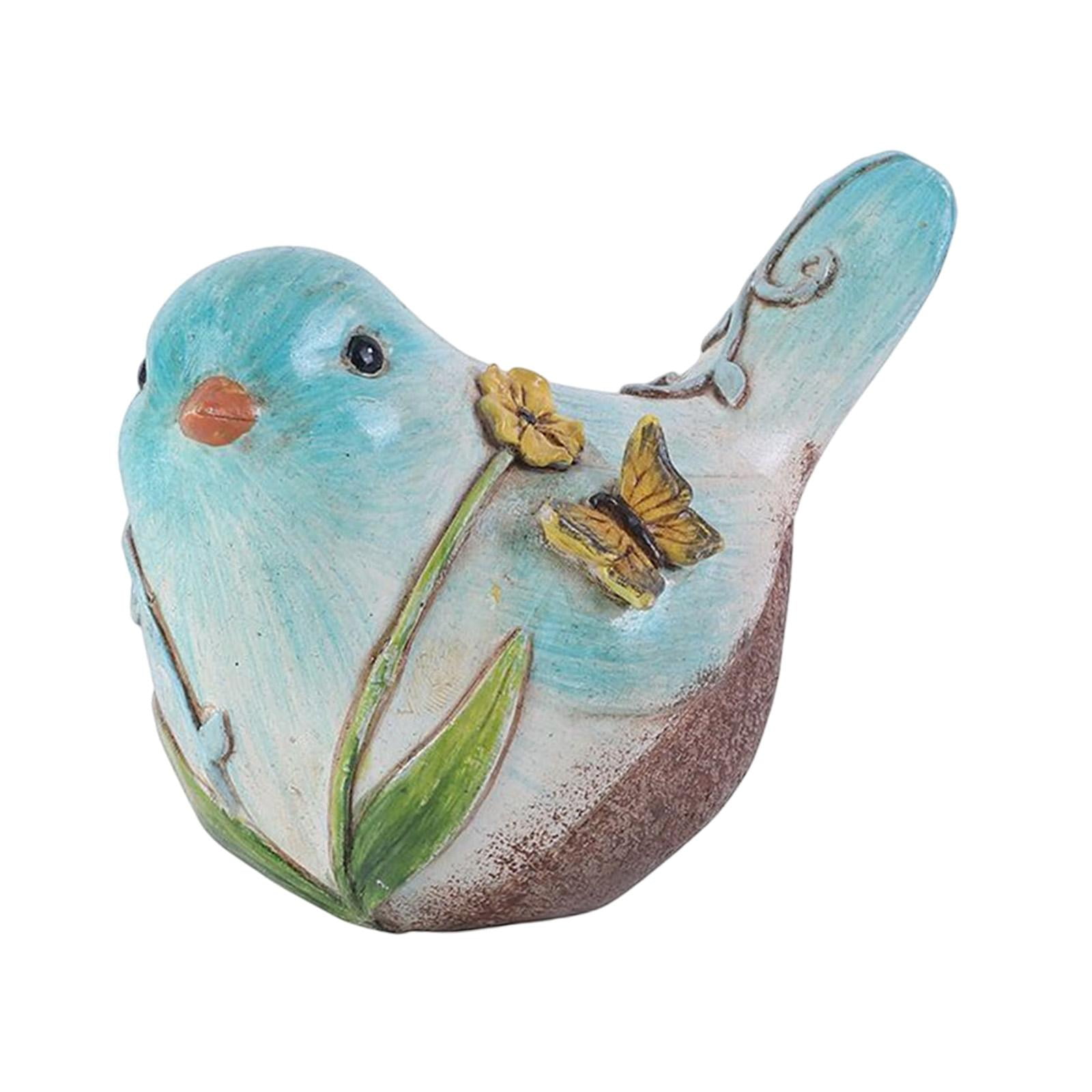 Mini Pájaro Lindo Estatua Decorativa Pequeña Escultura Animales Figuras ...