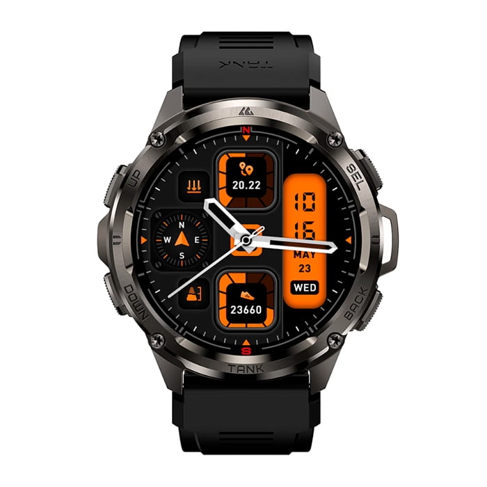 Smartwatch Tank T3 Ultra 1.43" Amoled Black | Lider