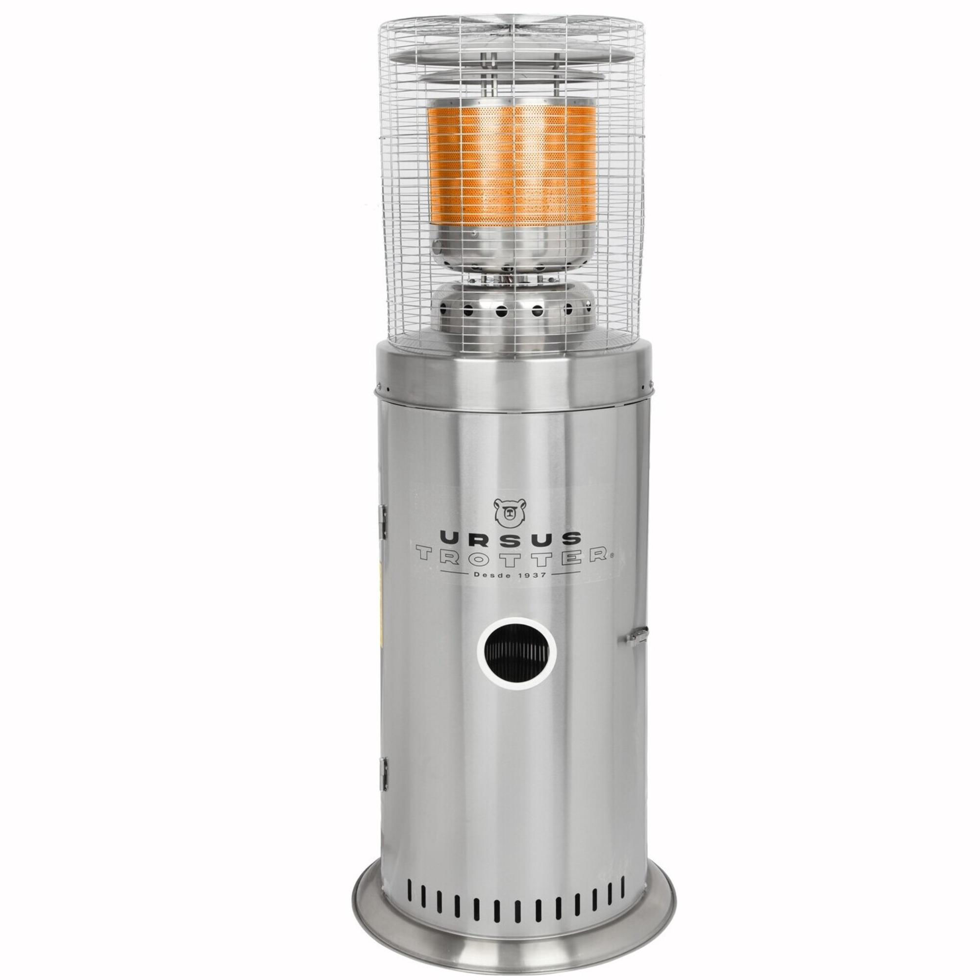 Calefactor a Gas MET 15KTerraza a Gas licuado Plateado | Lider