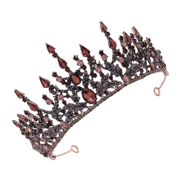 Novia Tiara Coronas Cristal Tiara Coronas Accesorios de joyería Diadema ...