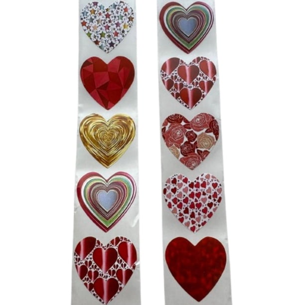 Stickers Corazon B 100un 2,5cm blanco | Lider