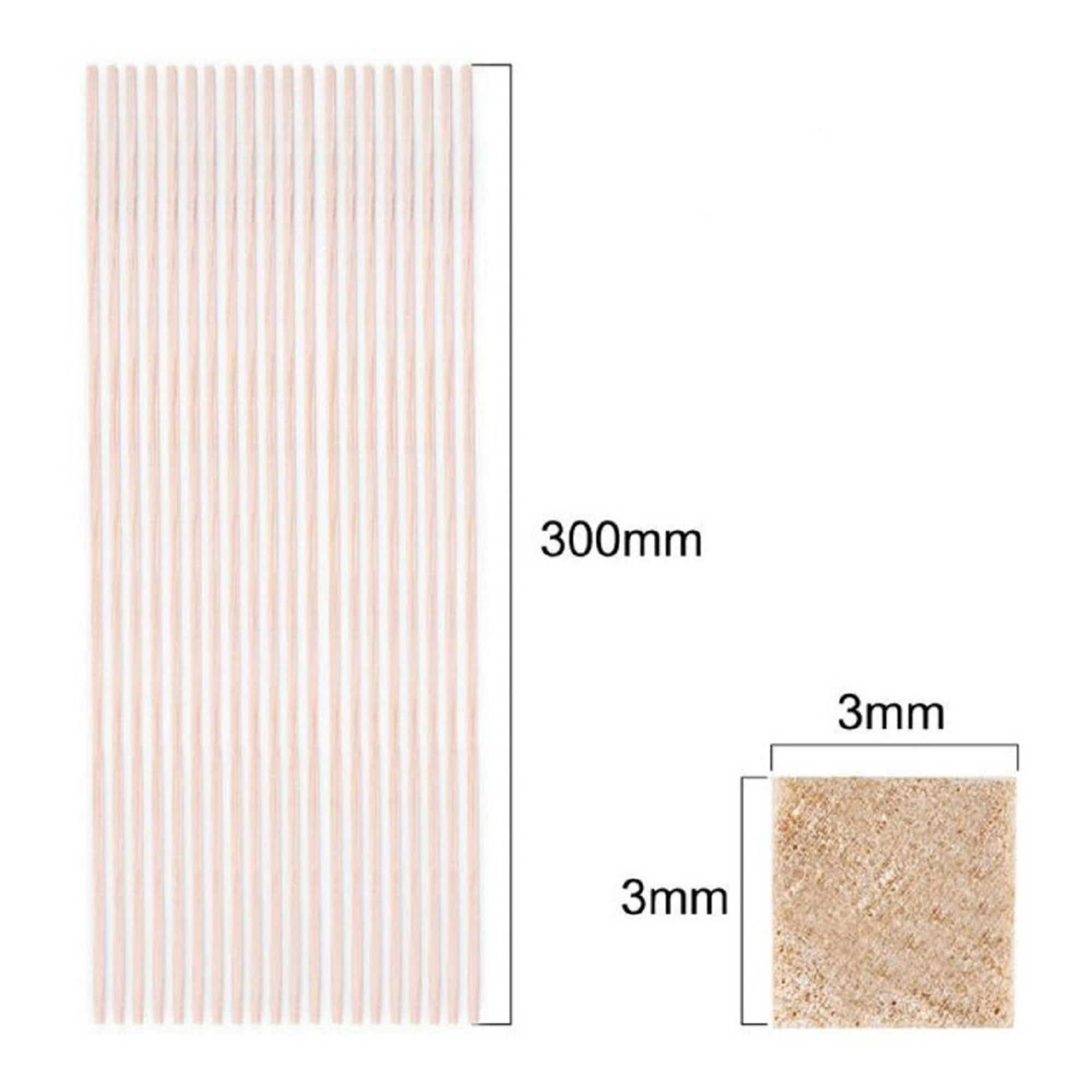 Madera De Balsa 300 X 3 X 3mm 20un… | Lider