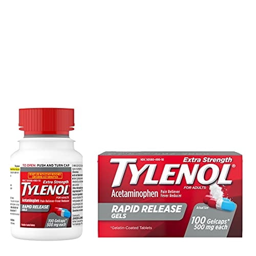 Tylenol Extra Strength Acetaminophen Gels de liberacio;n rap | Lider