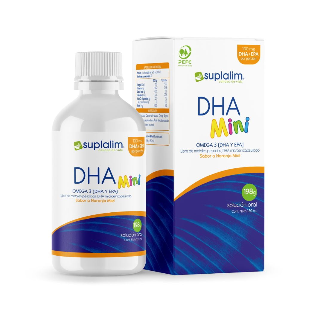 Jarabe DHA Mini – Omega 3 para Desarrollo Cerebral Infantil | Lider
