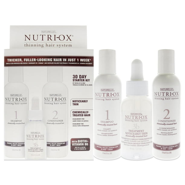 Kit Inicial Nutri-ox Cabello Extremadamente Fino Tratado Químicamente ...