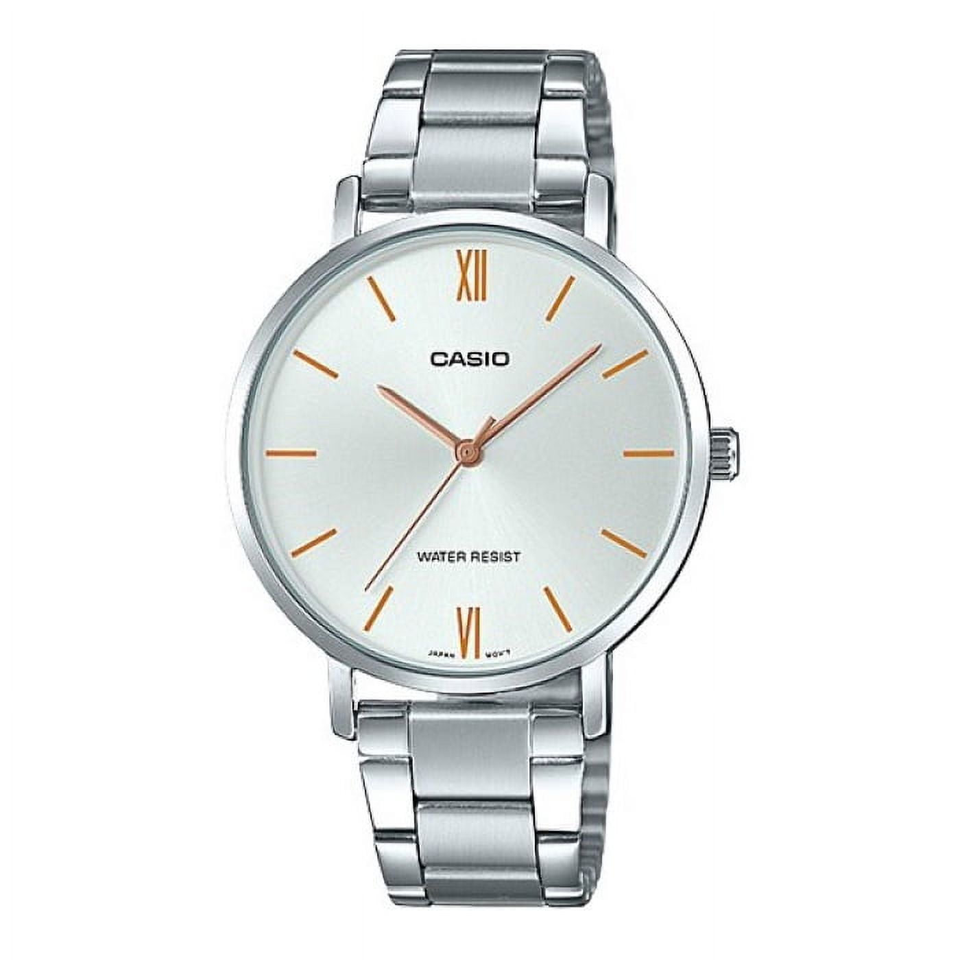 Reloj Analogo Plateado Casio MTP-VT01D-7B | Lider