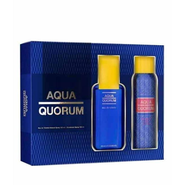 Antonio Puig Aqua Quorum 100ML EDT Hombre Estuche | Lider