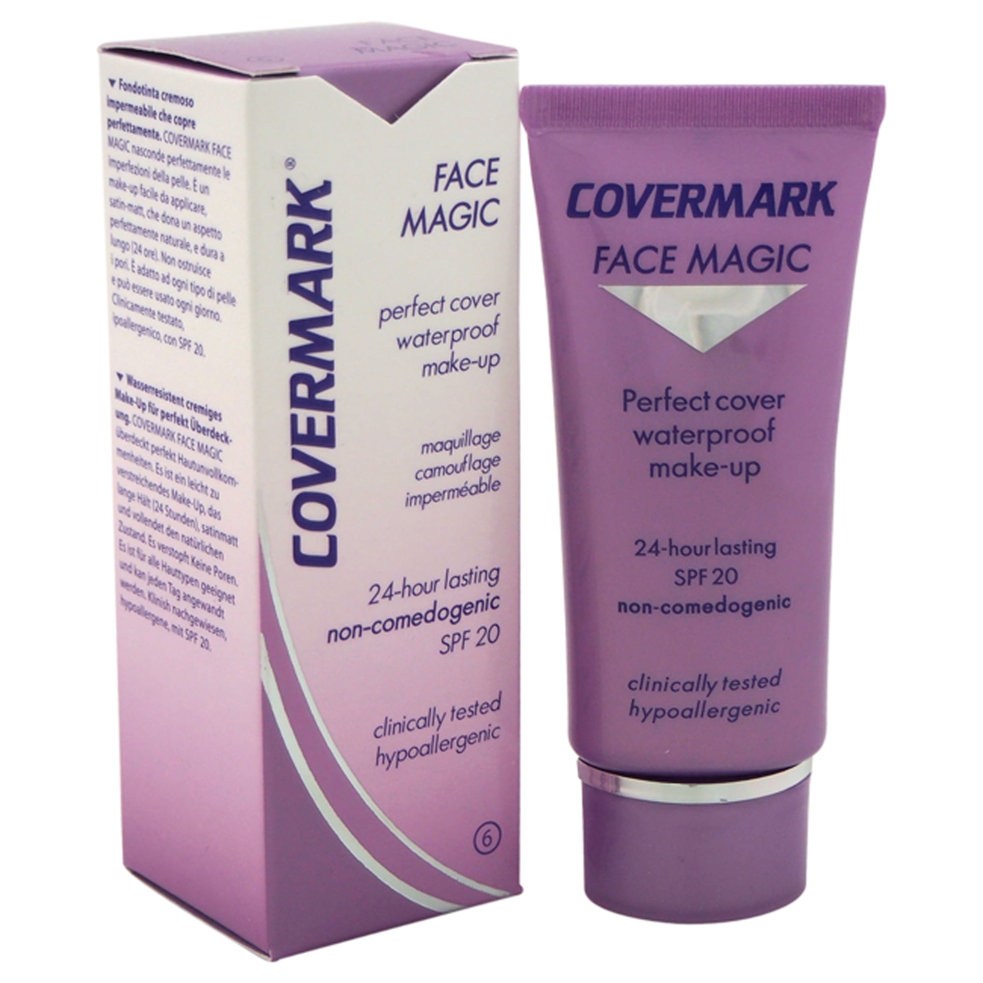 Maquillaje Facial Mágico Resistente Al Agua FPS 20-6 de Covermark para Mujeres - 1.01 oz de ...