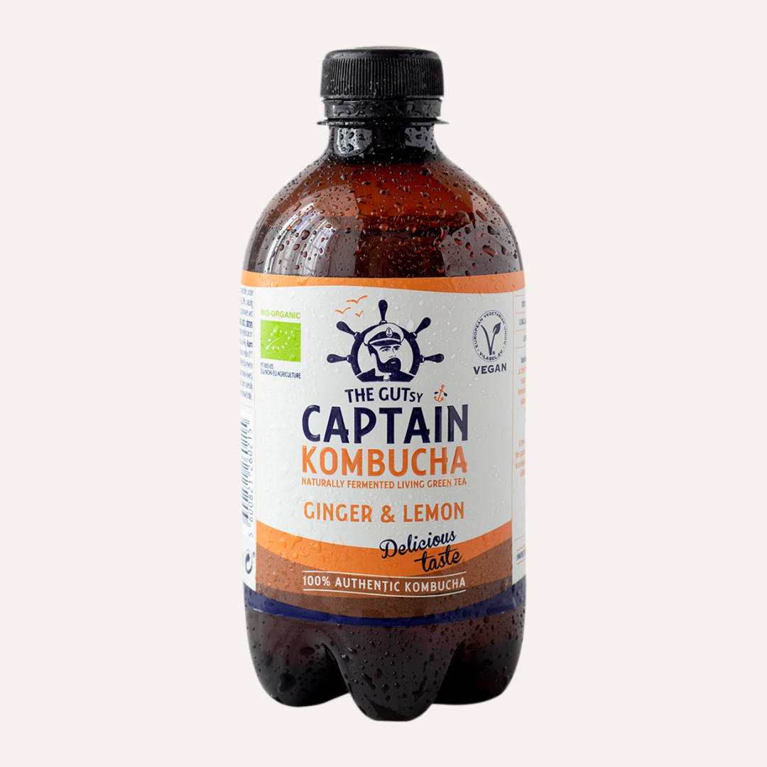 Kombucha Jengibre Limón Gutsy Captain - 400 ml | Lider