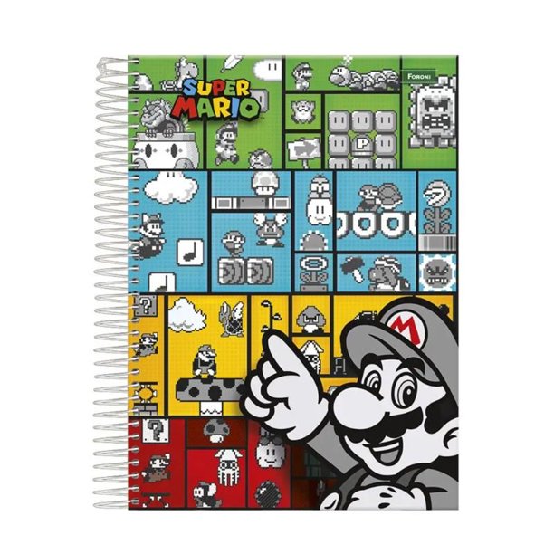 Cuaderno Super Mario Book 120H | Lider