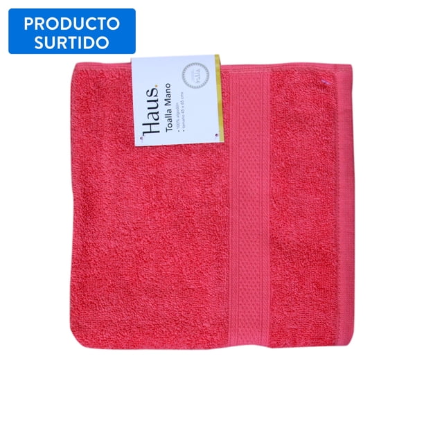 Toalla de Mano 80x45cm 100% Algodón, 1 Un | Lider