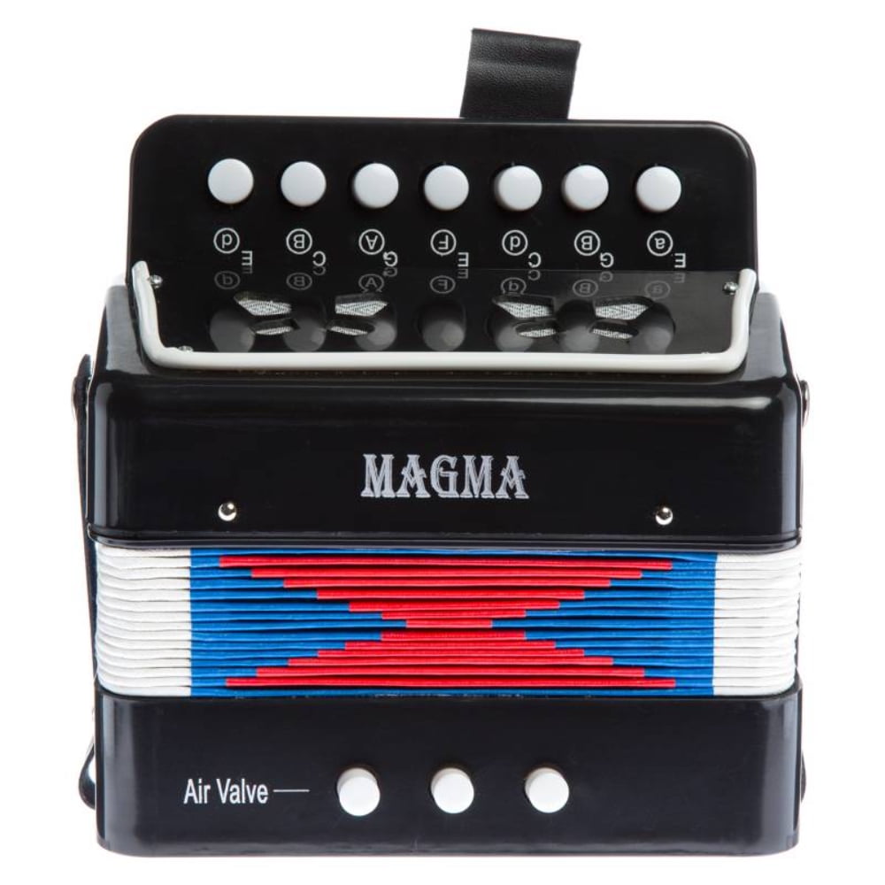 Acordeon Para Ninos Platico Negra | Lider