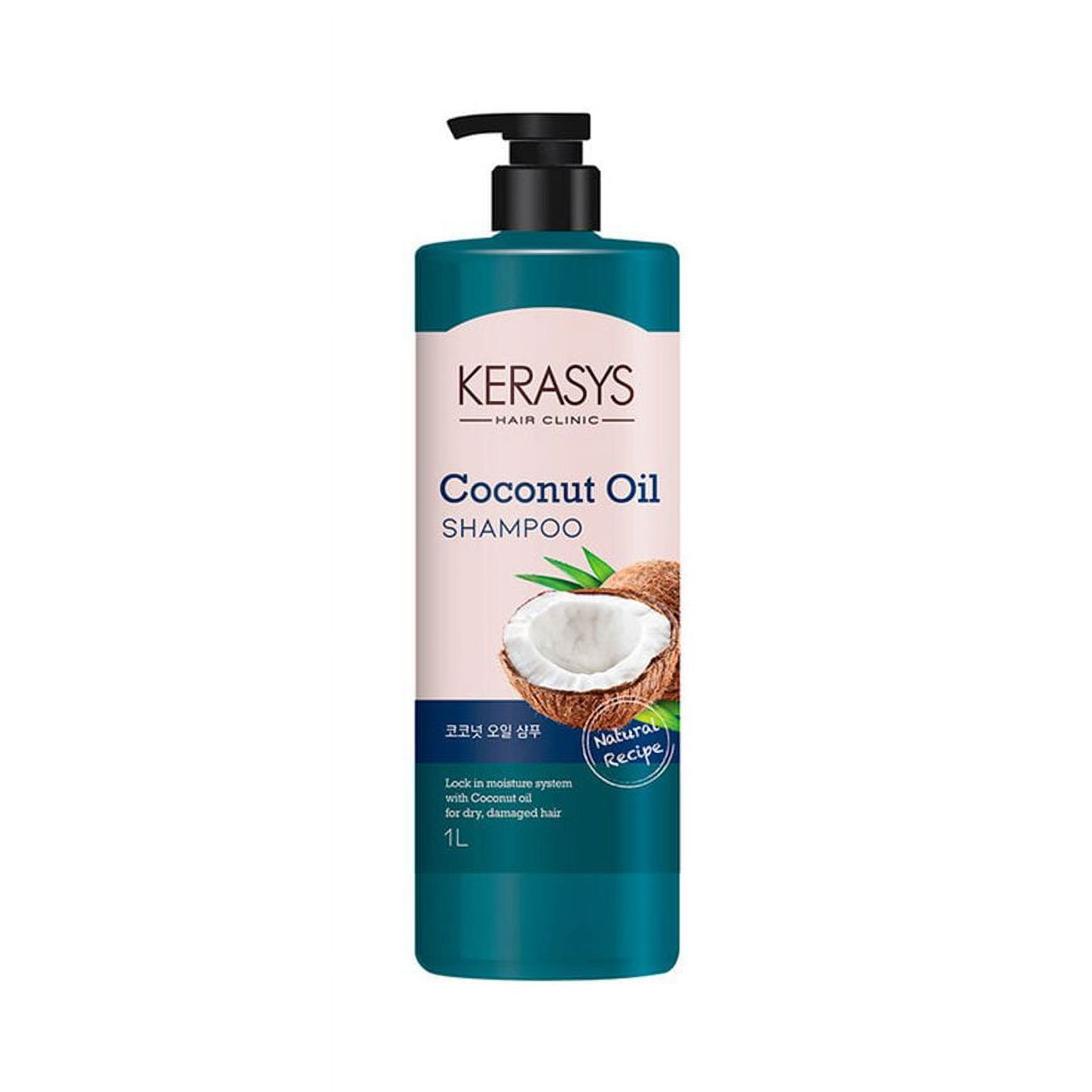 Shampoo Coreano Con Aceite De Coco Para Cabellos Secos - 1 Litro | Lider