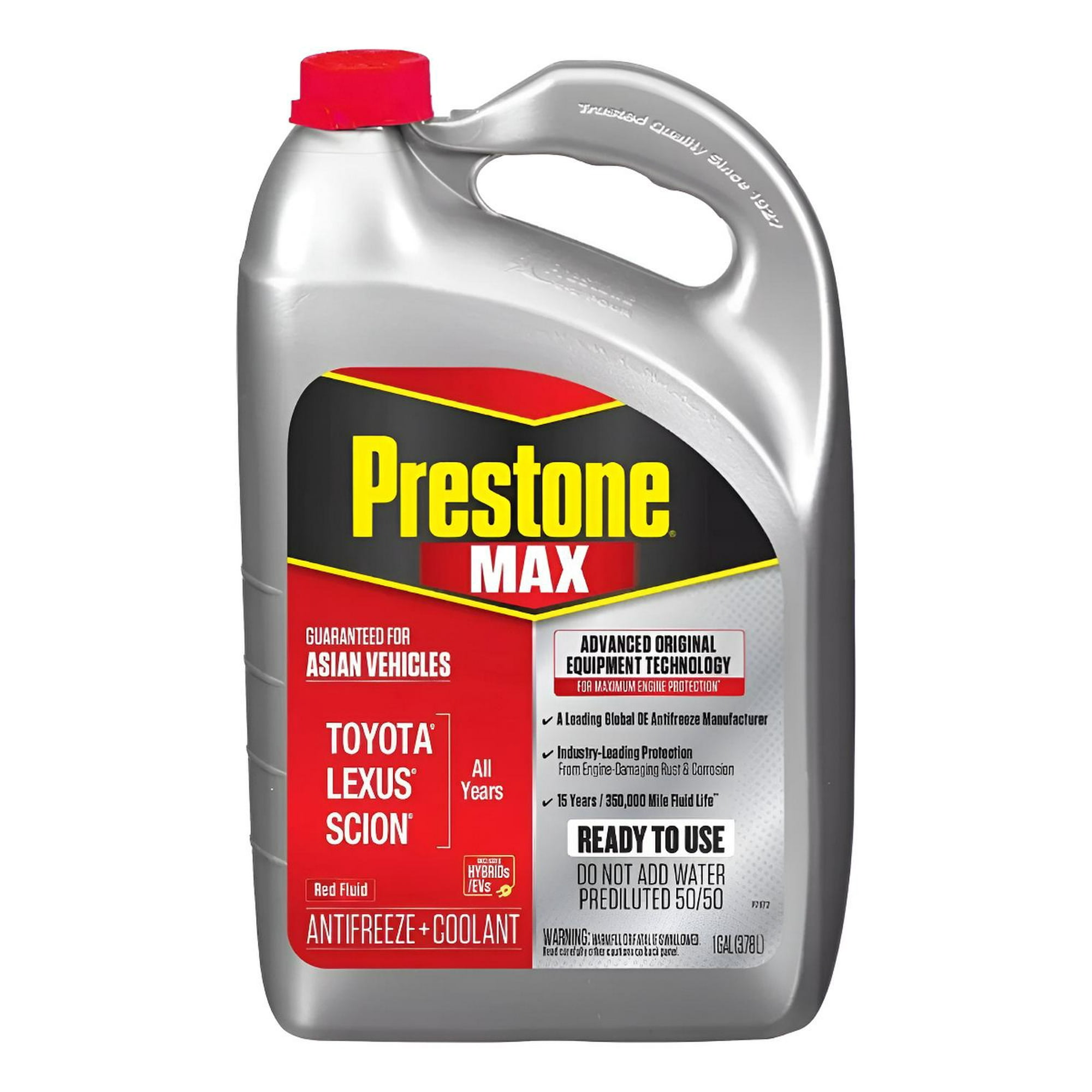 Refrigerante Prestone Asian Red Antifreeze/coolant 50/50 1gl rojo | Lider