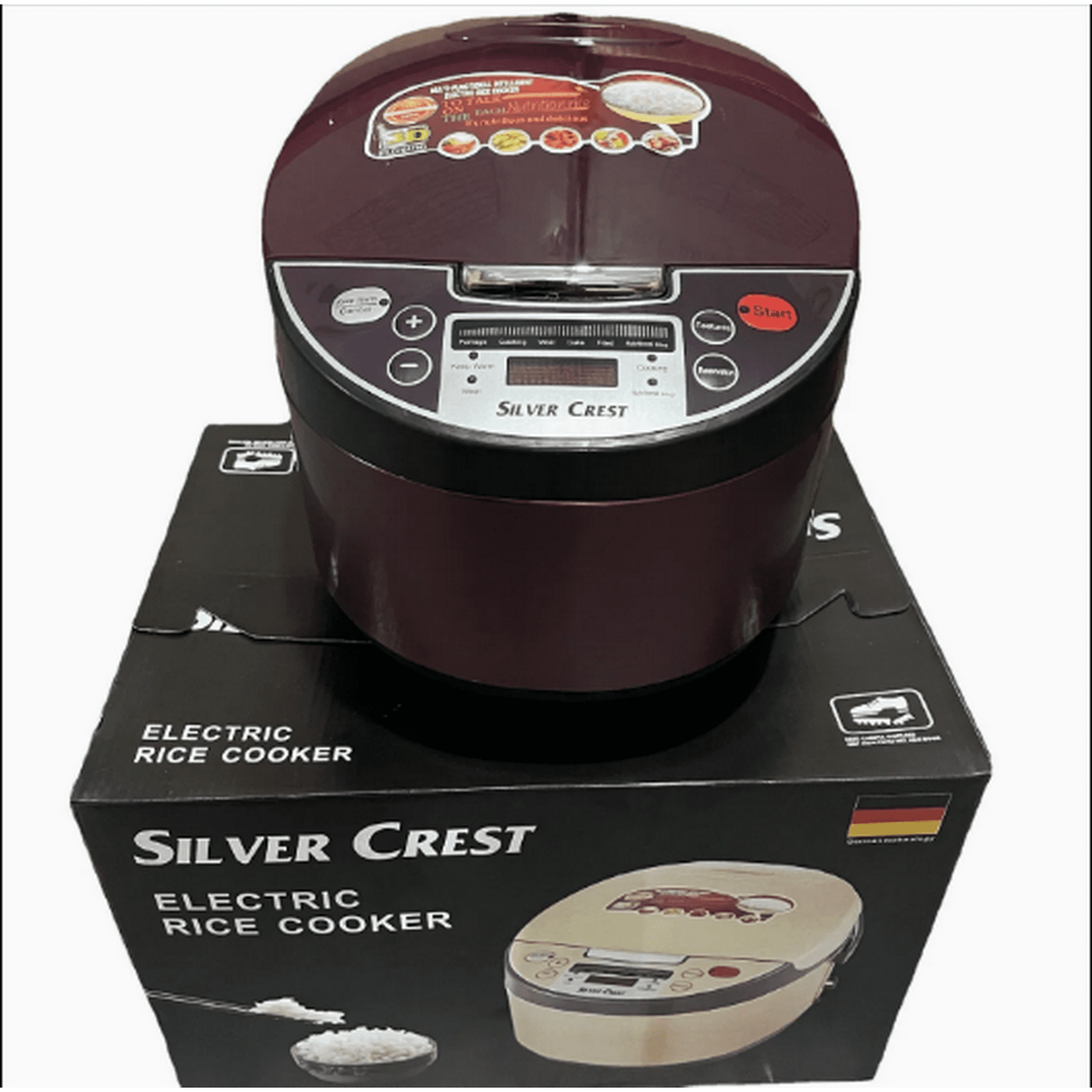 OLLA MULTIUSO ELECTRICA SILVER CREST 5 LITROS 900W | Lider